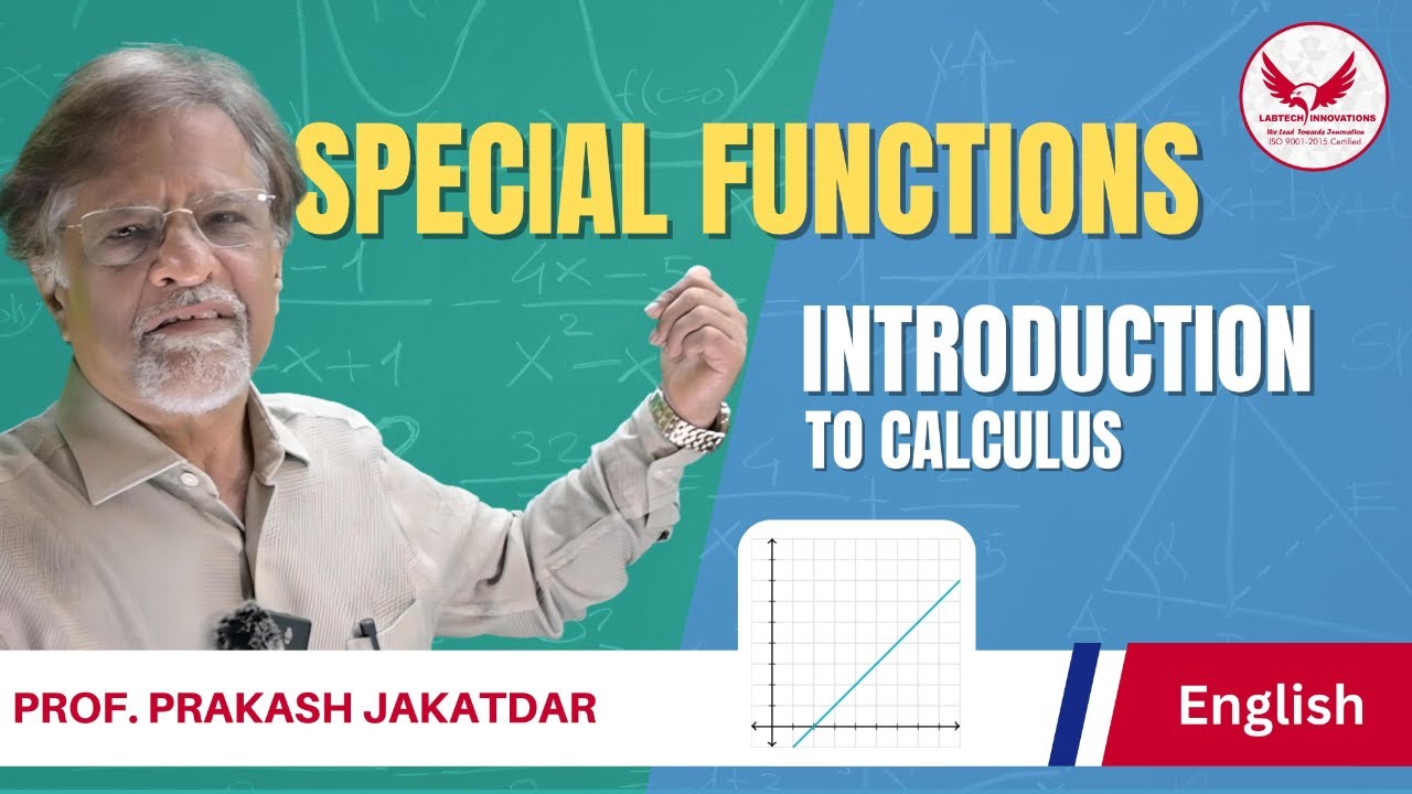 Introduction to Calculus | Special Functions By Prakash Jakatdar # ...
