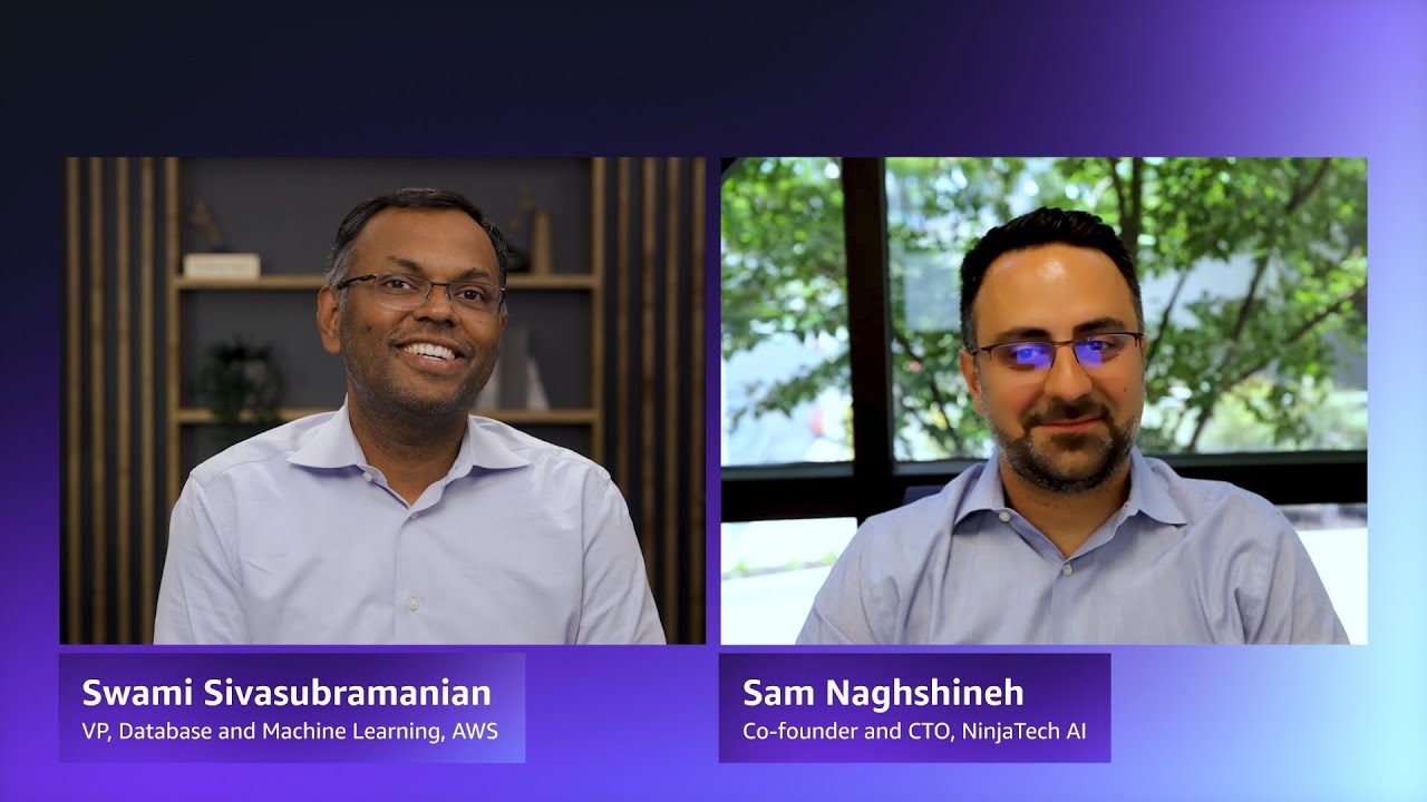 Generative AI Journeys - Fireside Chat with NinjaTech AI | Amazon Web Services - YouTube
