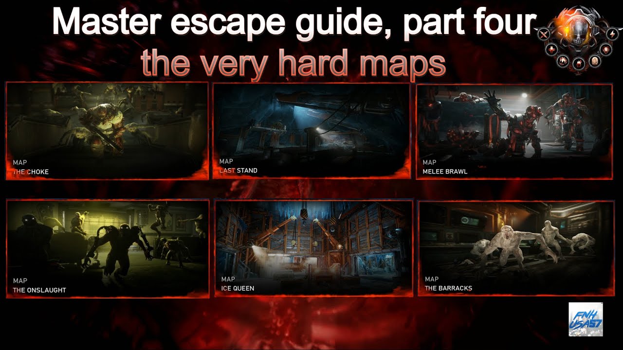 Gears 5: How to complete all escape maps on master difficulty part 4 ...