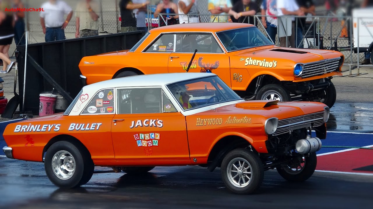 Cool Gassers and Hot Rods Vintage Cars at Glory Days 60s Style Drag ...