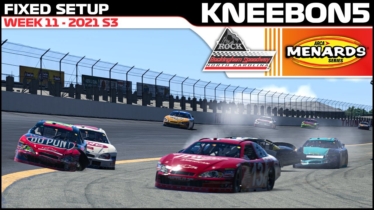 ARCA Series - Rockingham Speedway - iRacing eNASCAR - YouTube