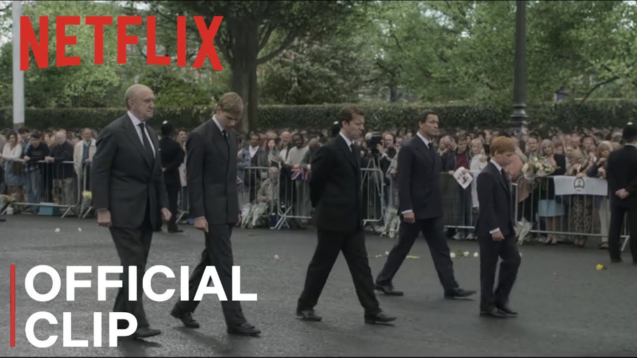 Princess Diana's Funeral Procession Scene - The Crown Season 6 - (4K ...