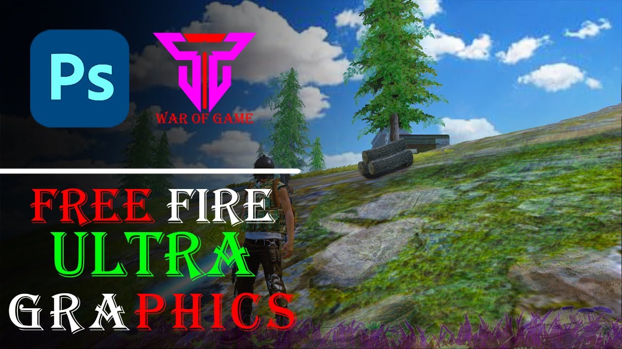 How to Edit a Free Fire Realistic Graphics Photo in Photoshop 2021 ...