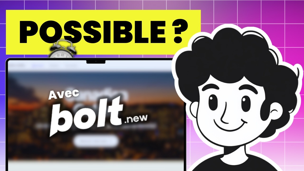 Créer un Site Web PRO en 15 MINUTES (Avec Bolt.new !) 💻 - YouTube