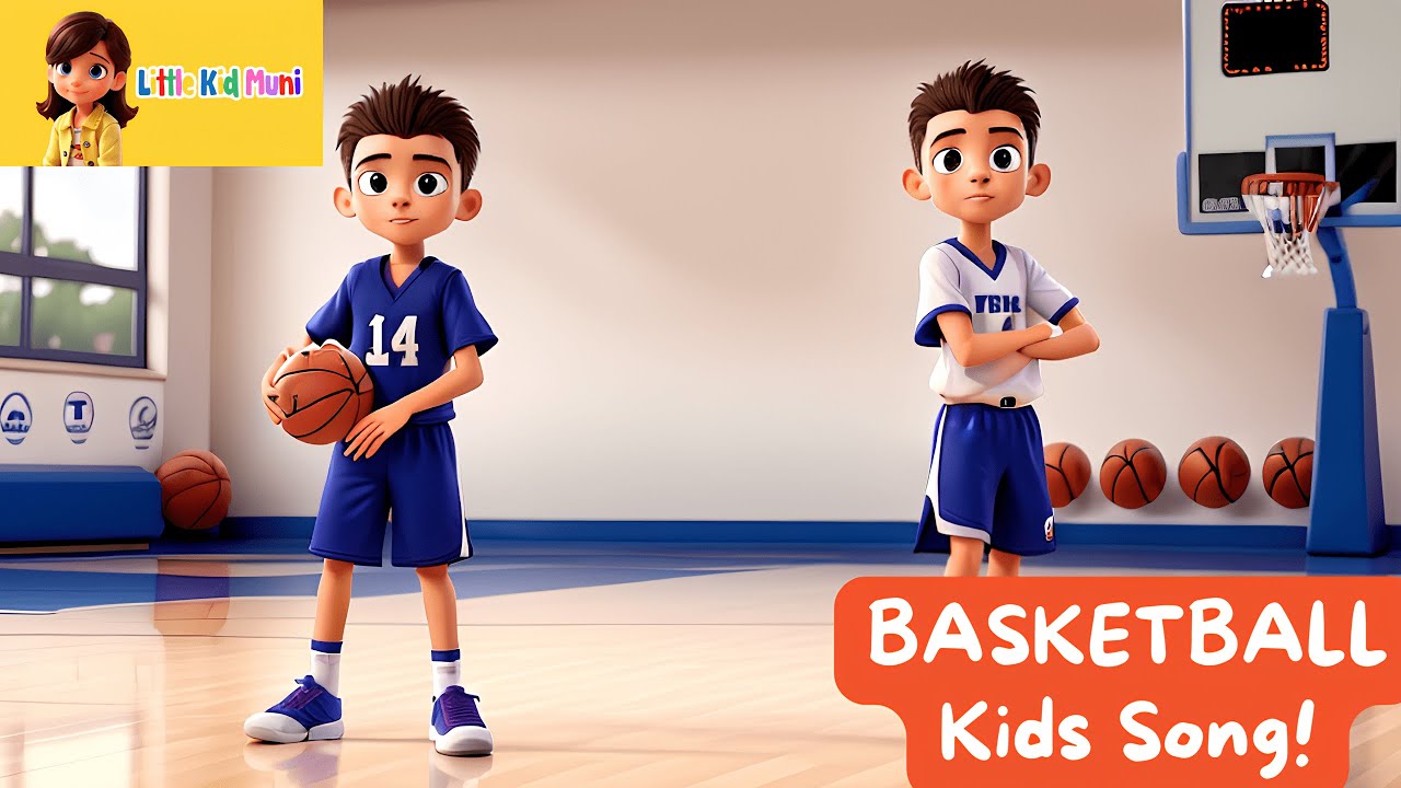 BASKETBALL!!! | Nursery Rhymes and Kids song. - YouTube