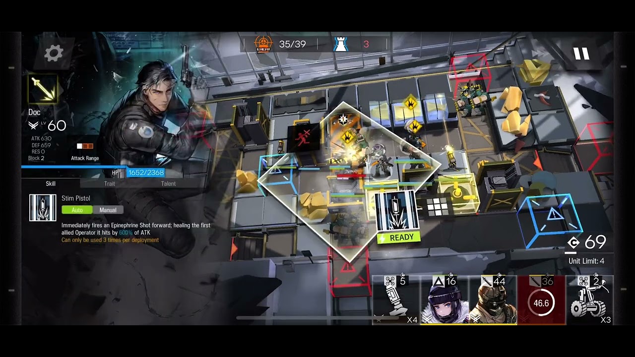 [Arknights x R6S] CR-8 R6S units only clear - YouTube