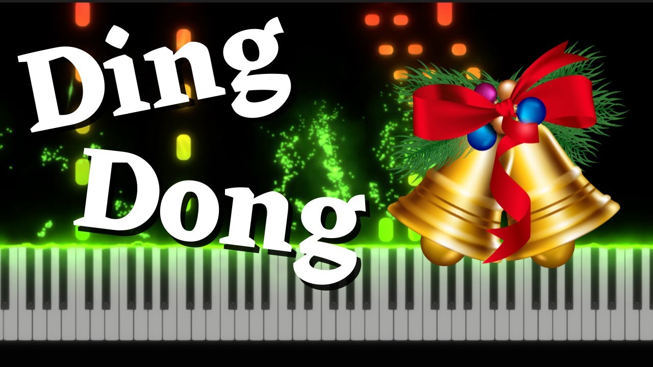 Ding Dong Merrily On High 🎄🔔 JOYFUL CHRISTMAS PIANO COVER ARRANGEMENT ...