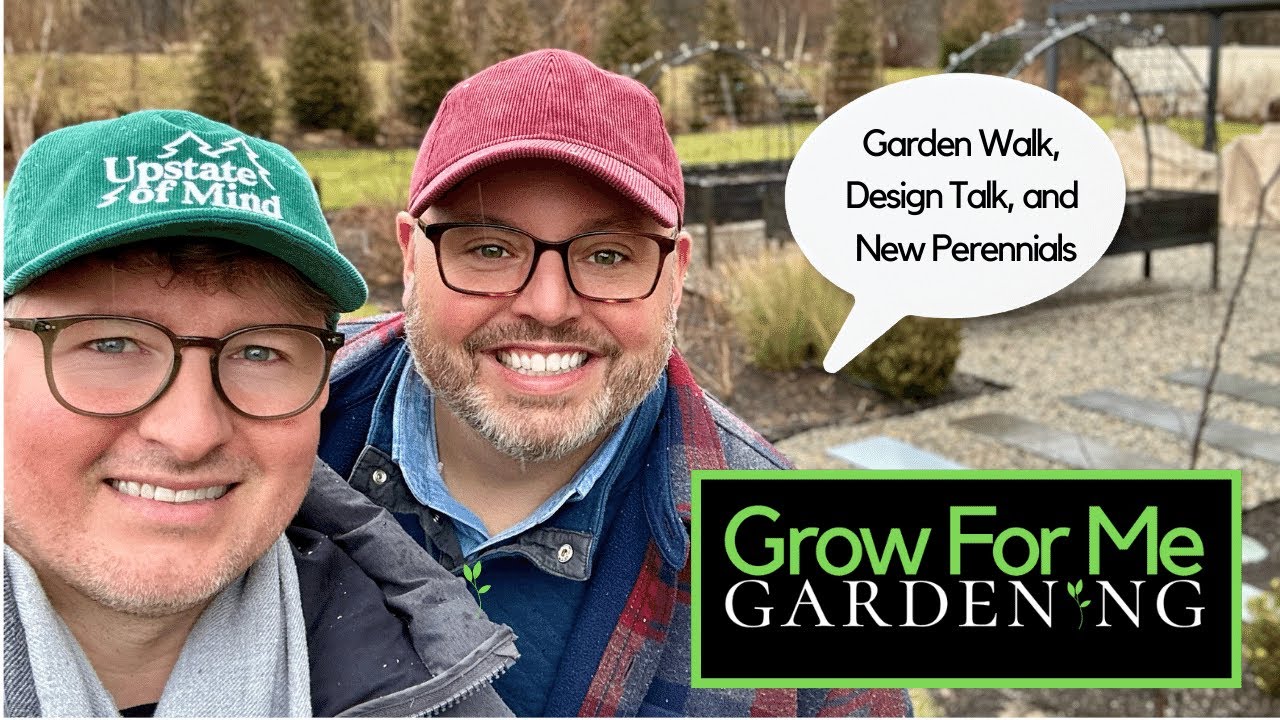 January Garden Walk, Perennial Talk, and Garden Design Discussion - YouTube