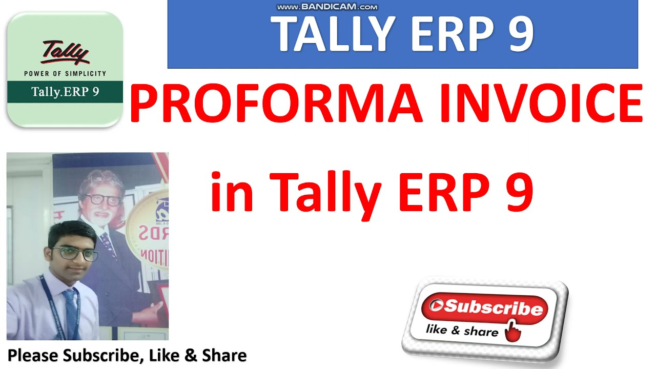 How To Create Proforma Invoice In Tally ERP 9 Use Of Proforma Invoice How To Create Proforma Invoice In Tally ERP 9 Use Of Proforma Invoice