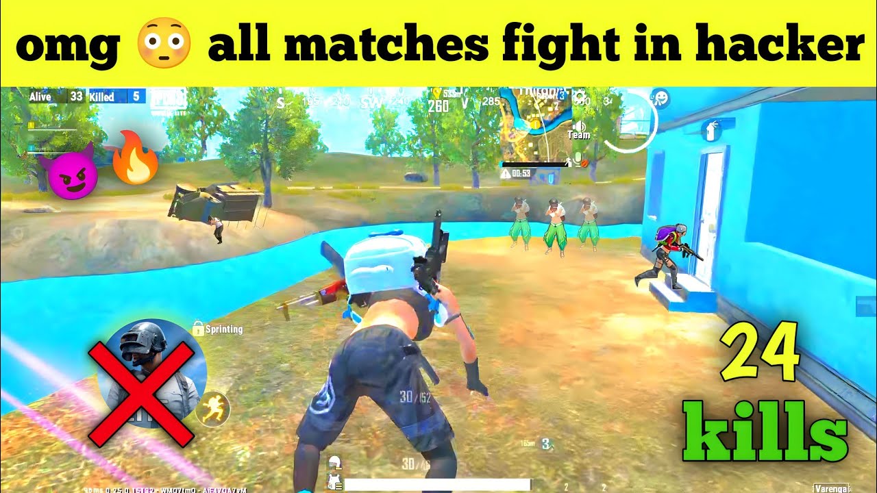 🔥😤 PUBG HACKER MOBILE LITE AAL MATCHES FIGHT IN HACKER INTENSE SOLO VS ...