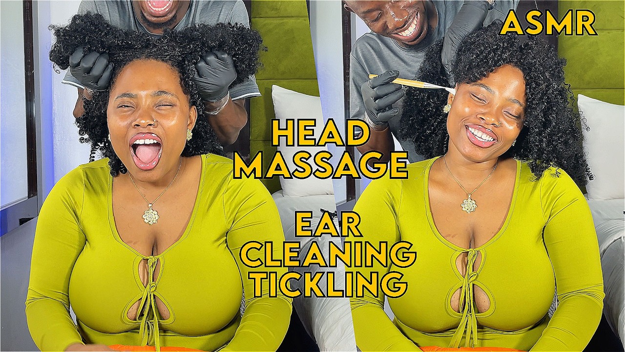 ASMR💫 Aggressive Head , Neck ,Back , shoulder and Ear Massage for Deep ...