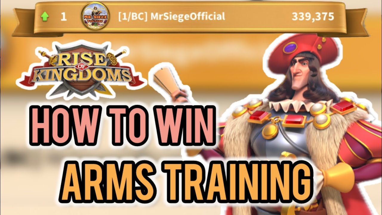 HOW TO WIN ARMS TRAINING! With average equipment, engineering meta Rise ...