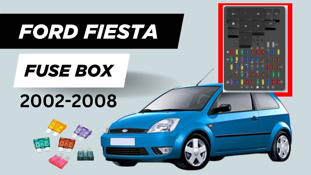 Ford Fiesta Relays and Fuse Box Diagram (2002-2008) - YouTube