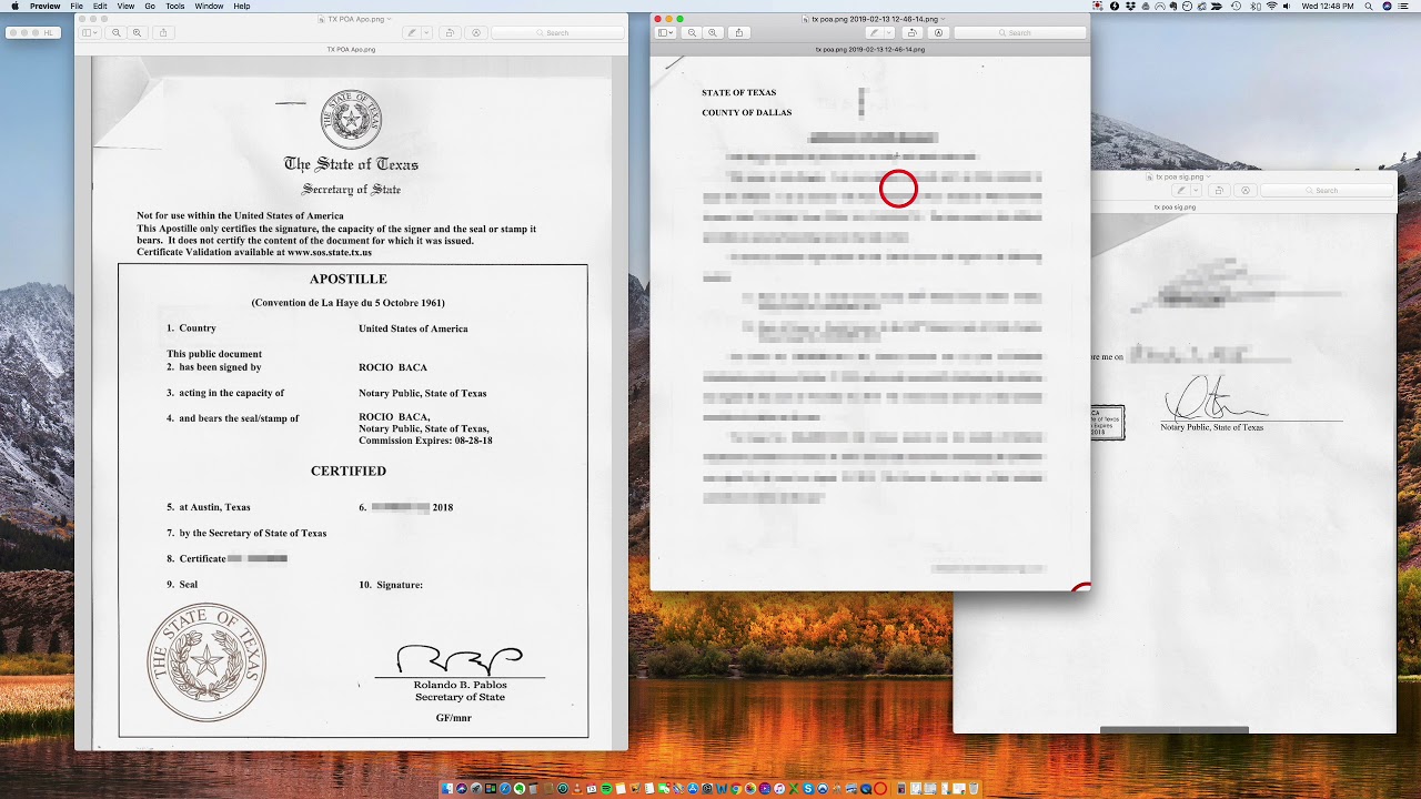Cómo se apostilla una Carta Poder de Texas - YouTube