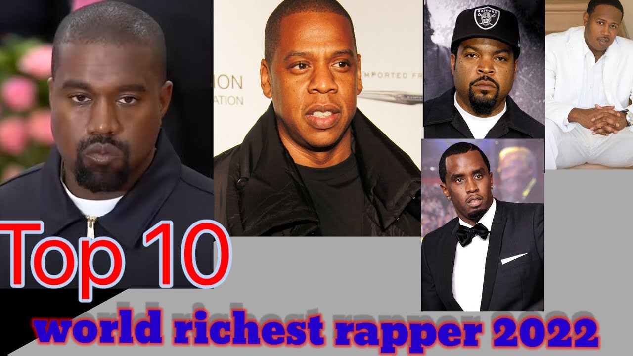 top 10 world richest rapper 2022|#rap - YouTube