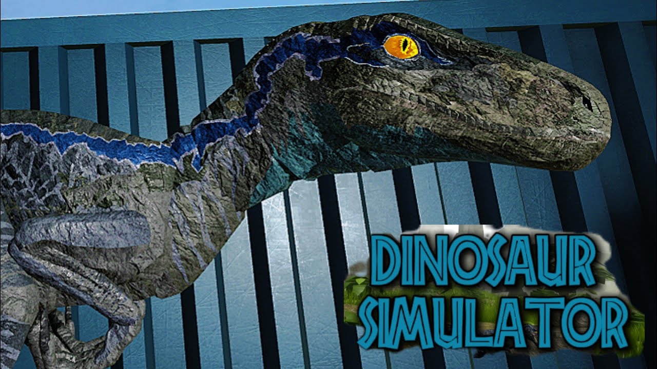 VELOCIRAPTOR BLUE! INDORAPTOR a ESPREITA! | DINOSAUR SIMULATOR ...