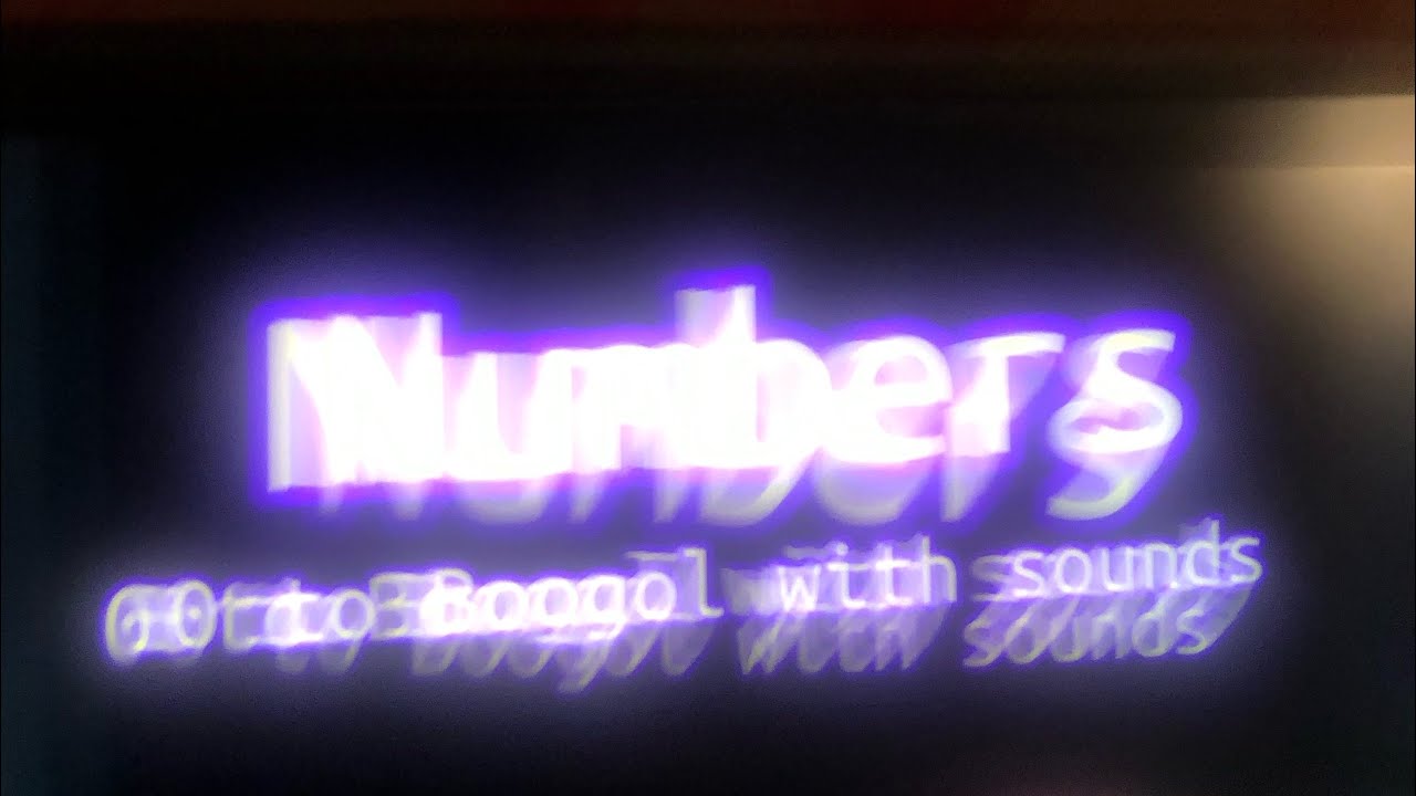 Numbers 0 to Boogol with sounds - YouTube