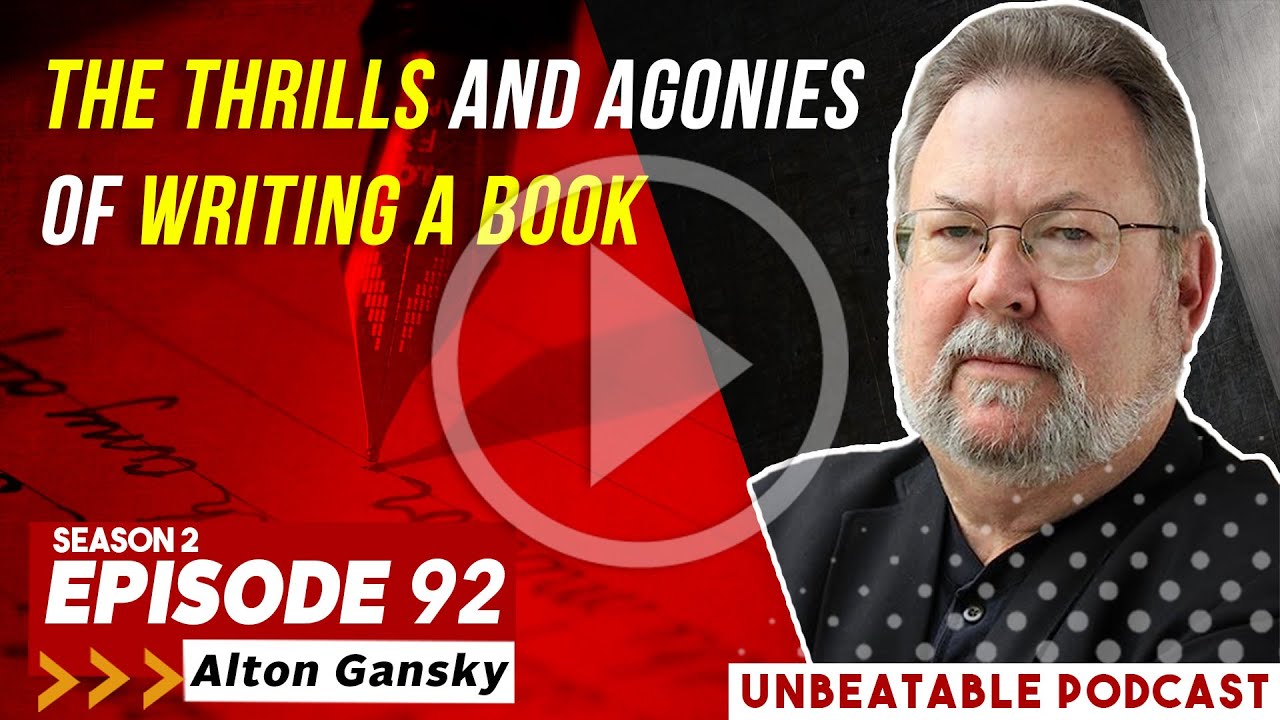 Ep. 92: Alton Gansky- The thrills and agonies of writing a book - YouTube