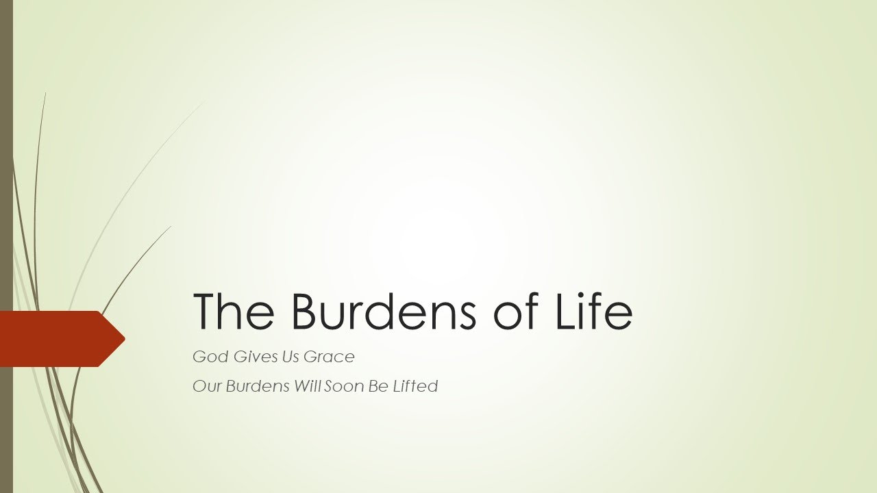 The Burden of Sin - YouTube