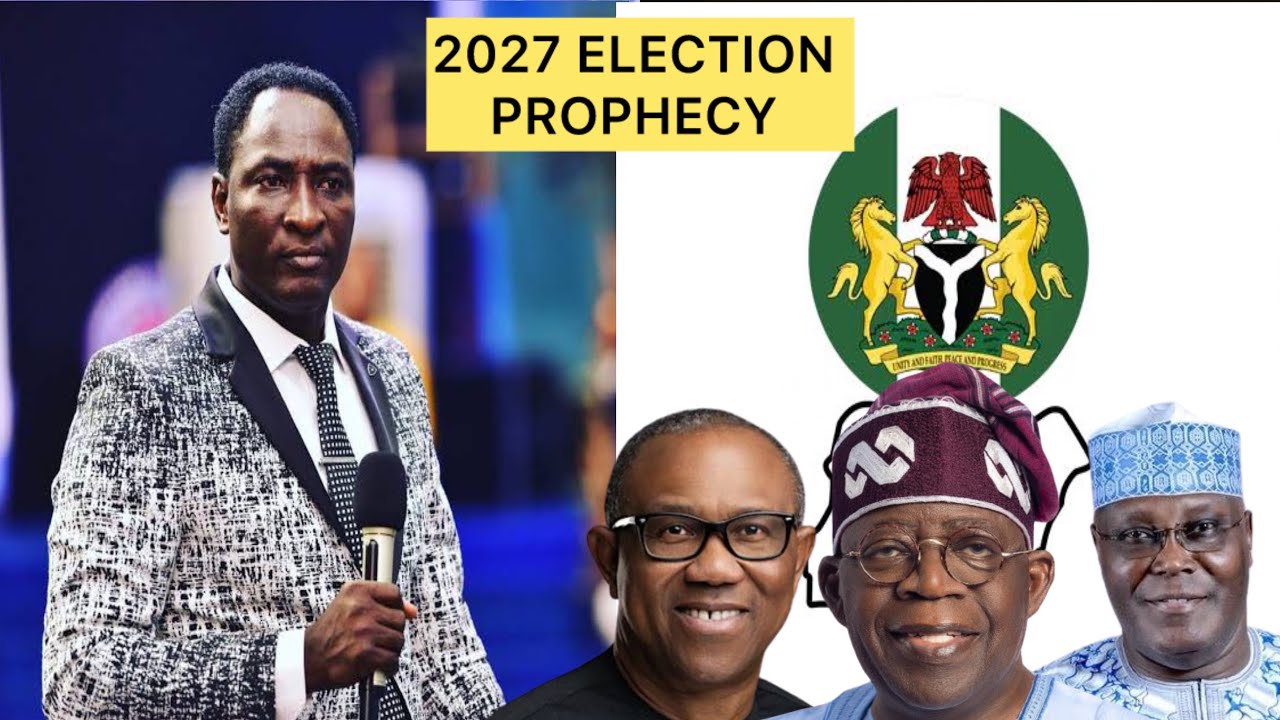 Prophet Jeremiah gives Prophecy about 2027 election, Peter Obi, Atiku ...