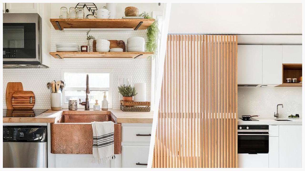 75 Small Orange Kitchen Design Ideas You'll Love ♡ - YouTube