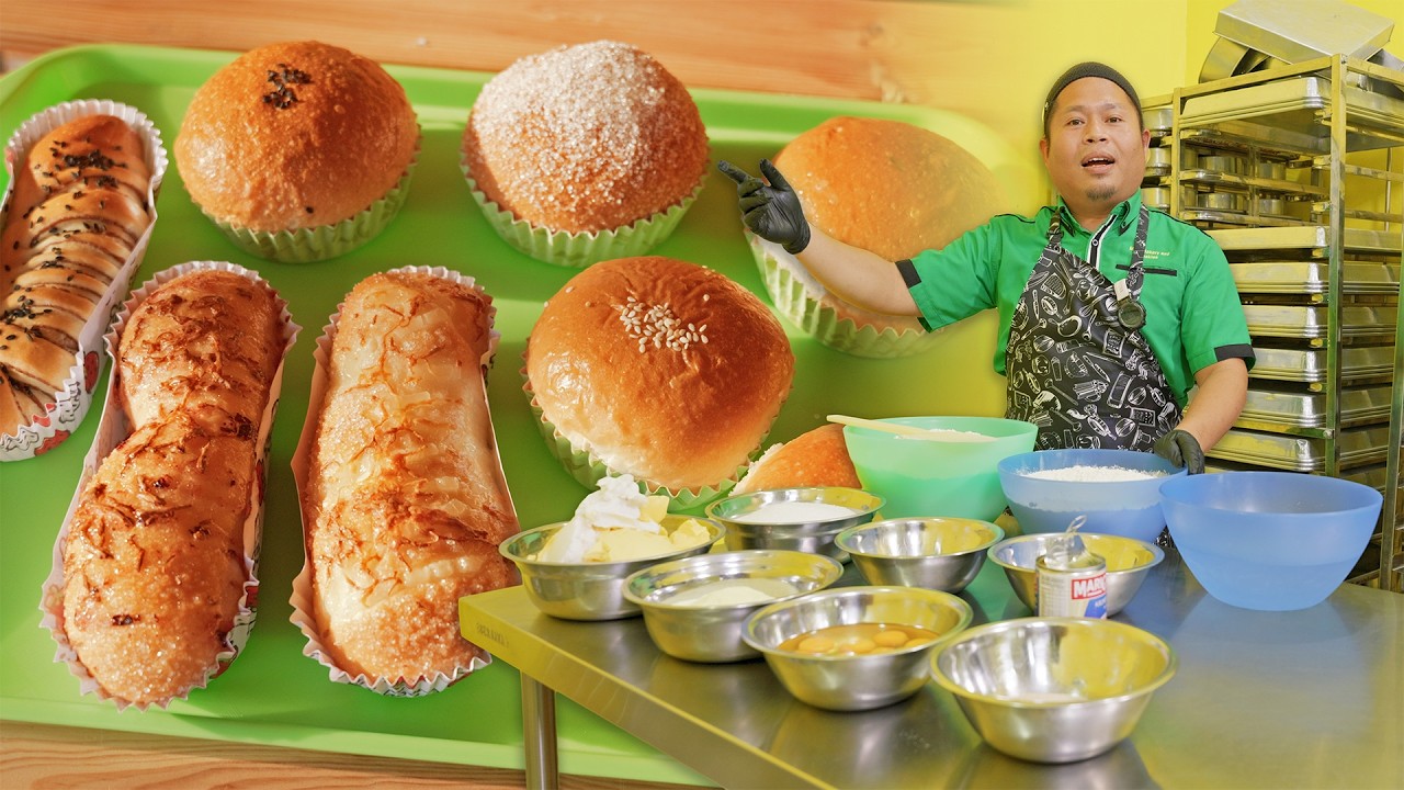 Rahsia Buat Roti Lembut, GEBU & Sedap | Miza Bakery Muar - YouTube