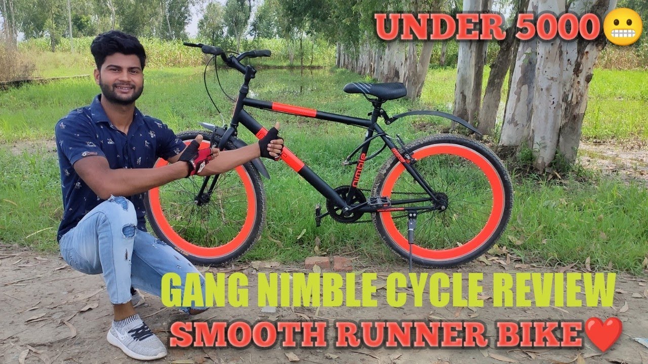 Gang nimble cycle review | Cycle under 6k | best #budgetcycle # ...