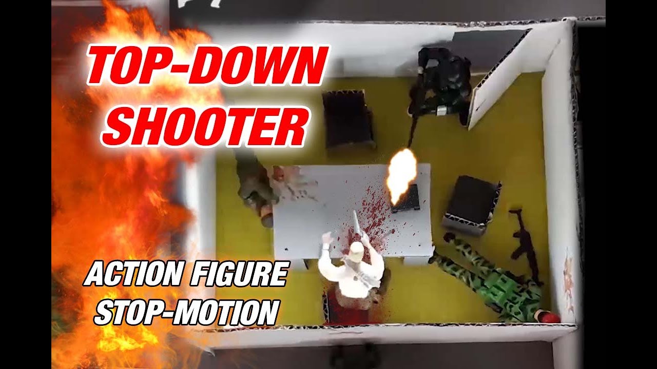 TOP-DOWN-Shooter | “G.I. Joe” Action Figure Stop Motion - YouTube