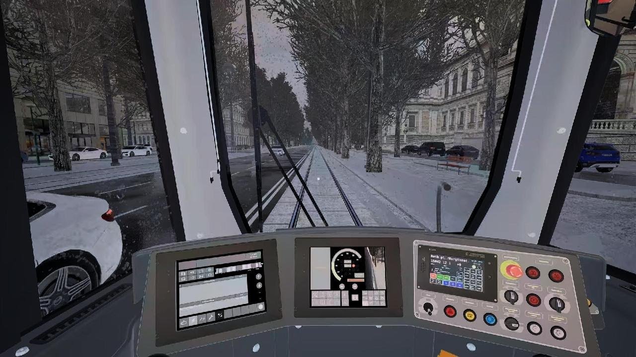TramSim - Console Edition: Flexity Tram, Vienna - YouTube