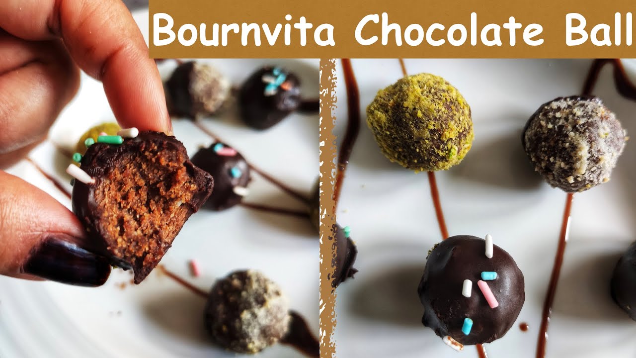 Bournvita Chocolate balls |इस दिवाली बनाये आसान बॉर्न्विटा चॉकलेट बॉल ...