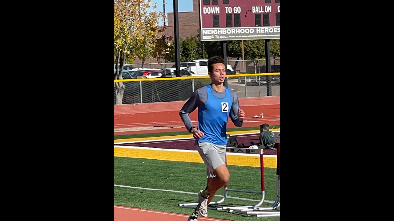 1st place in 600 meter run in All Comers Desert Spectacular Track Meet ...