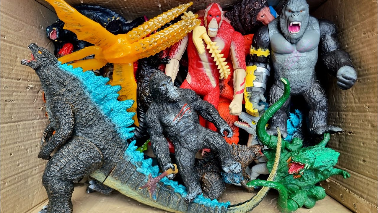 Godzilla vs Kong Toy/Godzilla Action Figure/Unboxing Godzilla Toy ...