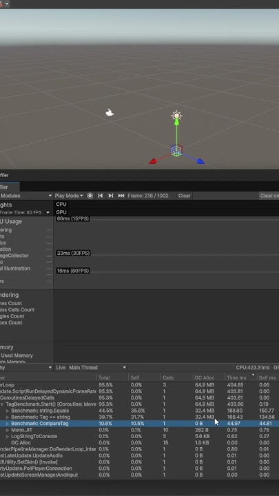 WHY YOU should use CompareTag in Unity? | Unity Performance Improvements - YouTube