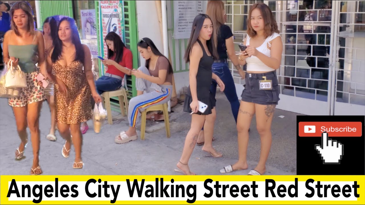 Angeles City Walking Street Philippines - YouTube