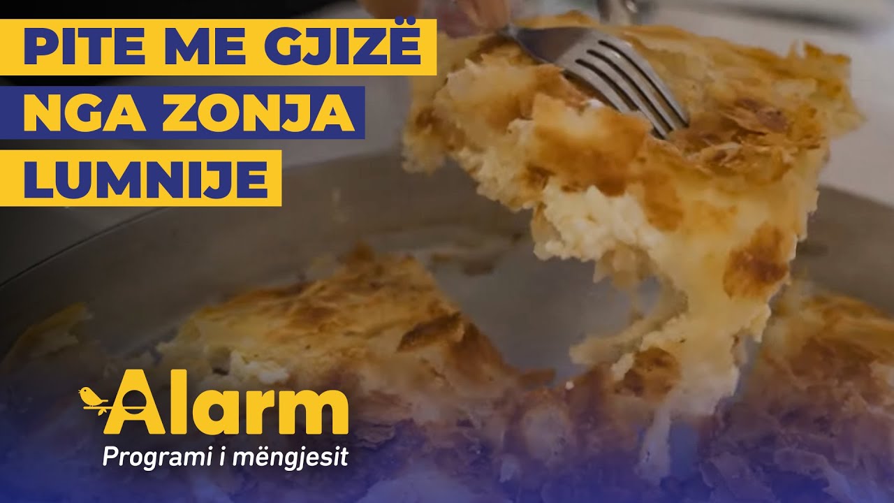 Pite me gjizë, receta tradicionale e zonjës Lumnije - YouTube