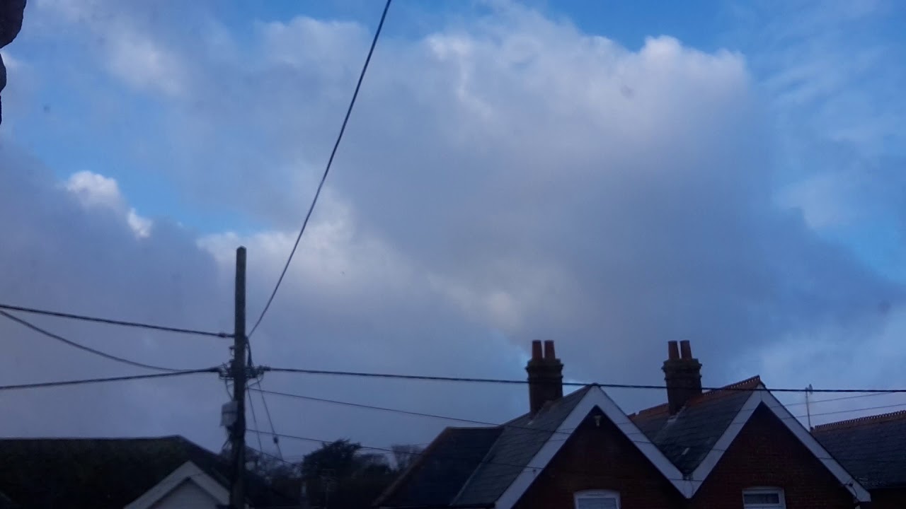 24th December 2019 time lapse sky. Sunset - YouTube