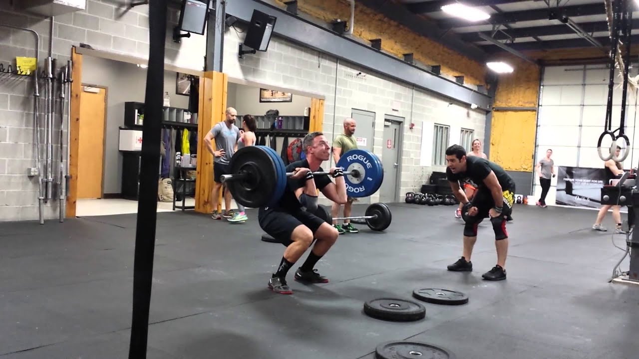 Brian Hockett - 255# Clean with Recv Pause - YouTube