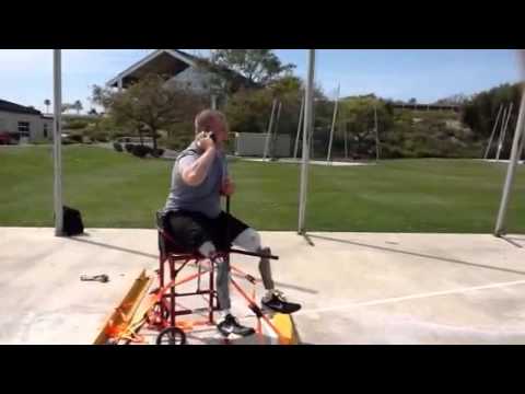 Seated Shot Put - YouTube