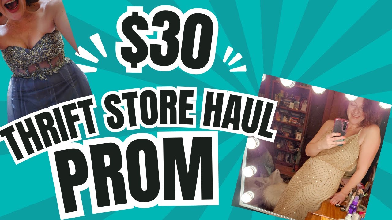 Finds from My Secret Thrift Store; Prom Dresses, Jean Skirts, Taco ...