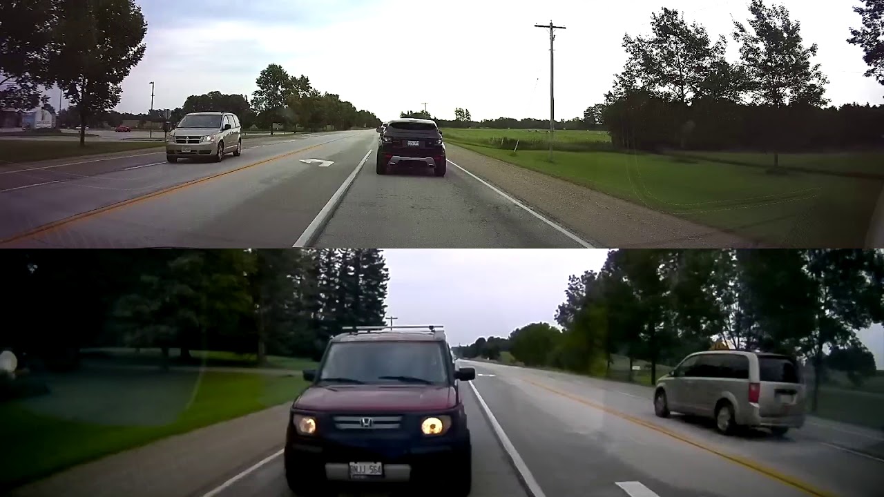 Guy driving too close. look what happened - YouTube