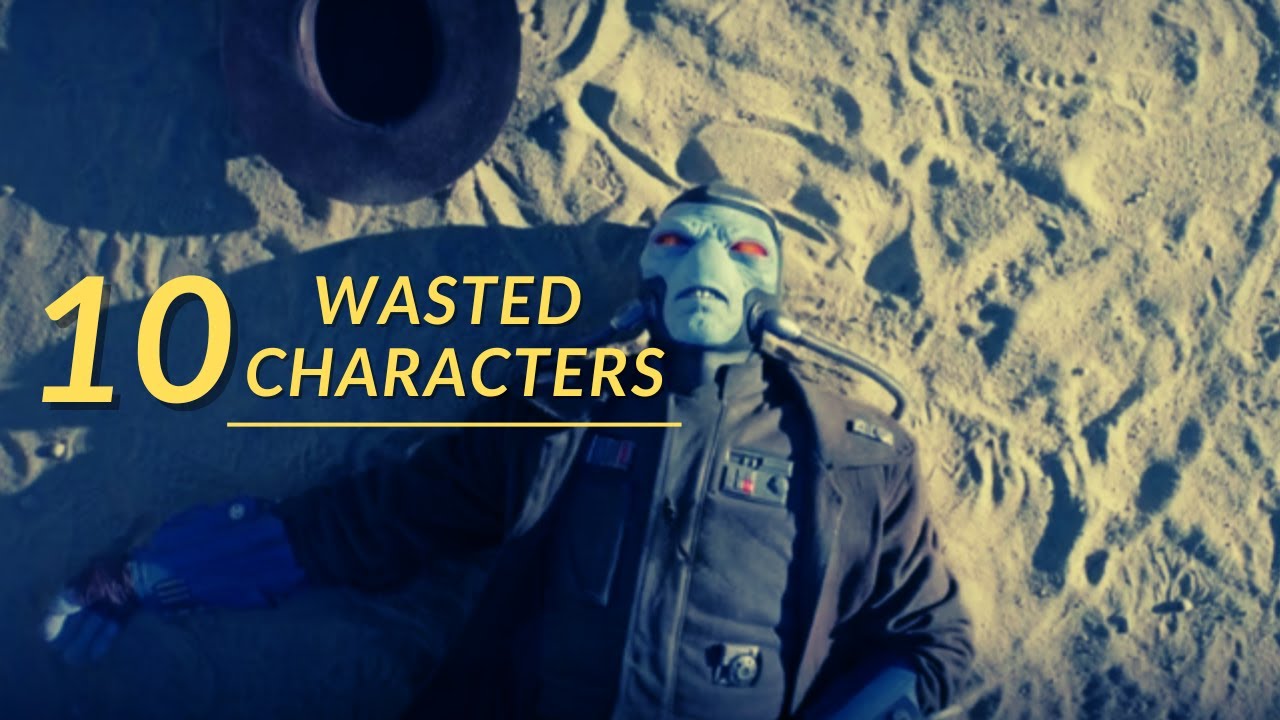 Top 10 Star Wars Characters Wasted Potentials - YouTube