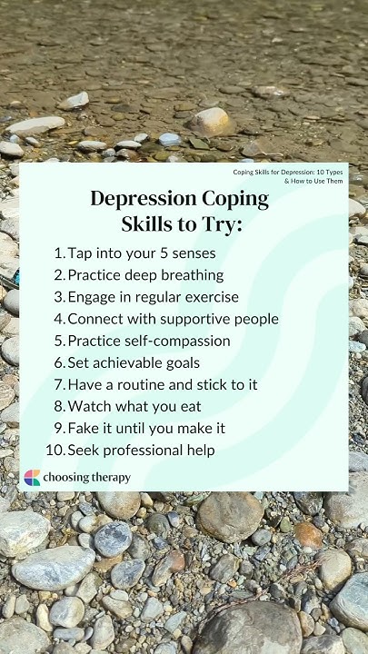 Depression Coping Skills to Try - YouTube