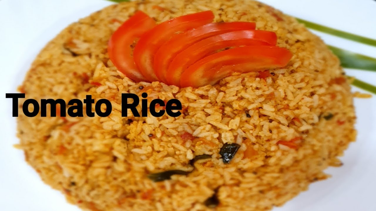 Tomato Rice -Dhani Kitchen | Thakkali Sadam Recipe in Hindi |Tamatar Rice | How to make tomato ...