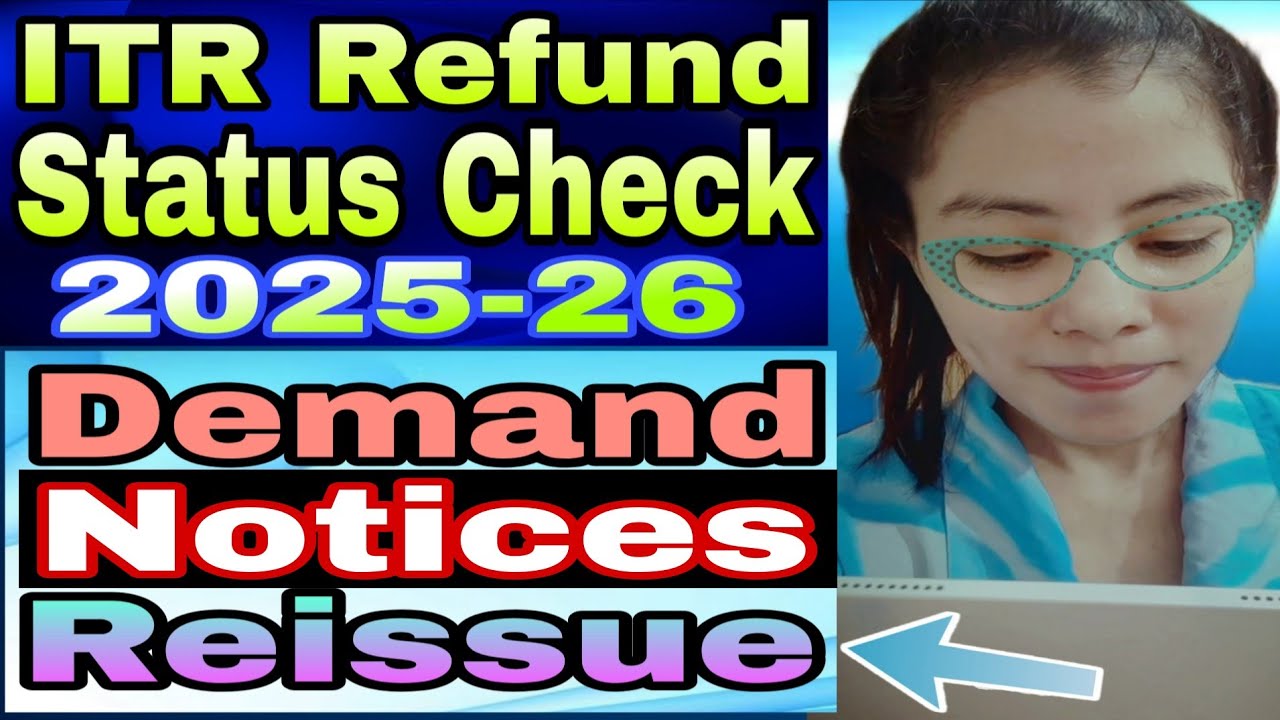 How to Check ITR Refund Status | Pending Demand, Notices, Refund ...