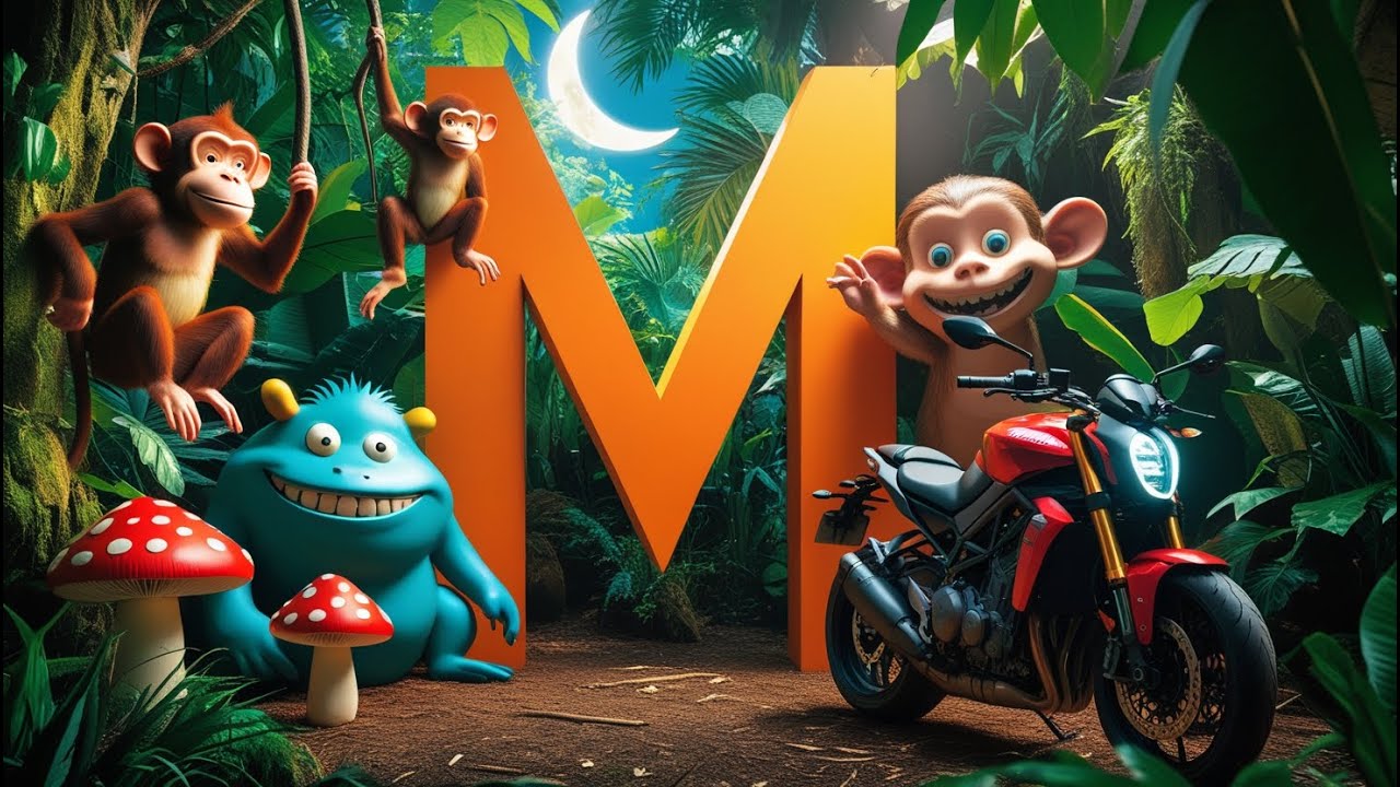 Learn the Alphabet: Letter “M” | Phonics | Song | Story | Writing ...