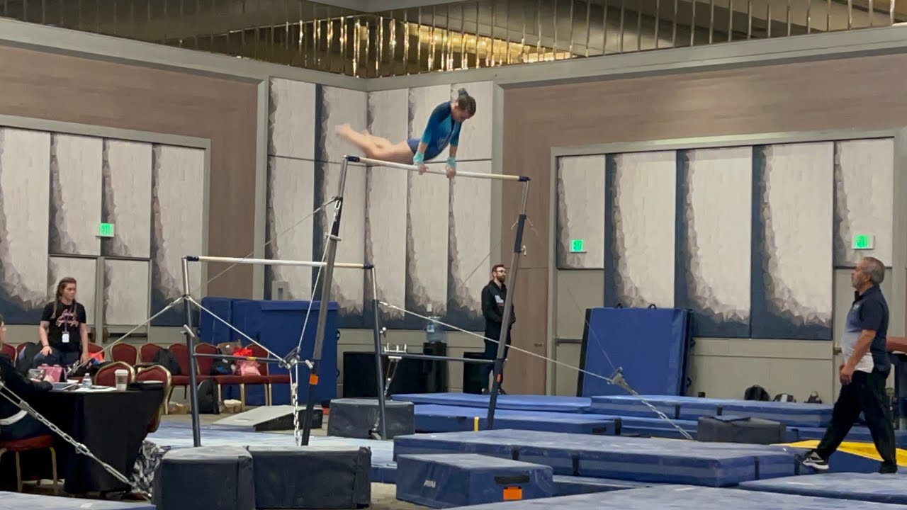 Universal Studios Gymnastics Invitational - Ireland Walker Bar Routine ...