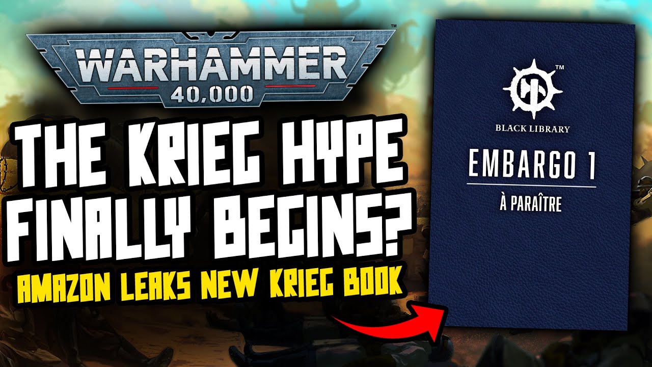 AMAZON LEAKS NEW KRIEG BOOK?! The hype is finally beginning? - YouTube