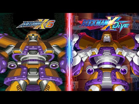 Illumina Boss Comparison - Mega Man X DiVE