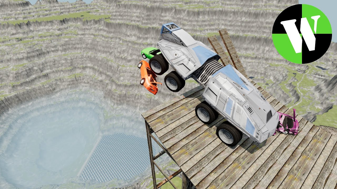 Insane Crash Compilation #27 - BeamNG Drive - YouTube
