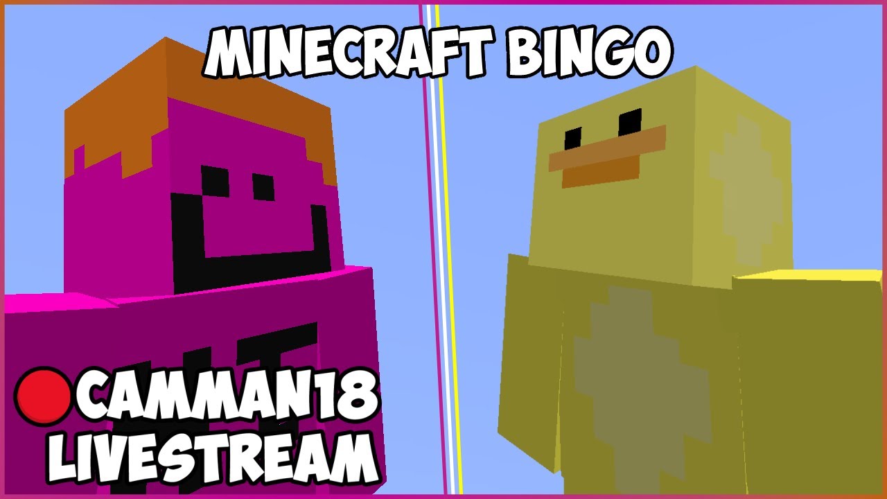 MINECRAFT BINGO! VS. Twi Shorts camman18 Full Twitch VOD - YouTube